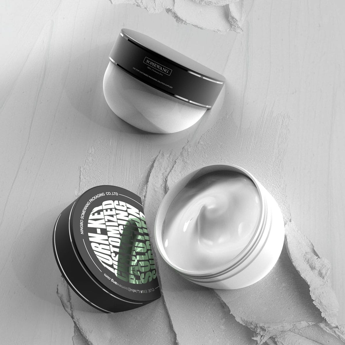 Wholesale 100ml 200ml 250ml 300ml 500ml Empty Jar For Srubs Face Cream Wholesale 100ml 200ml 250ml 300ml 500ml Empty Jar For Srubs Face Cream