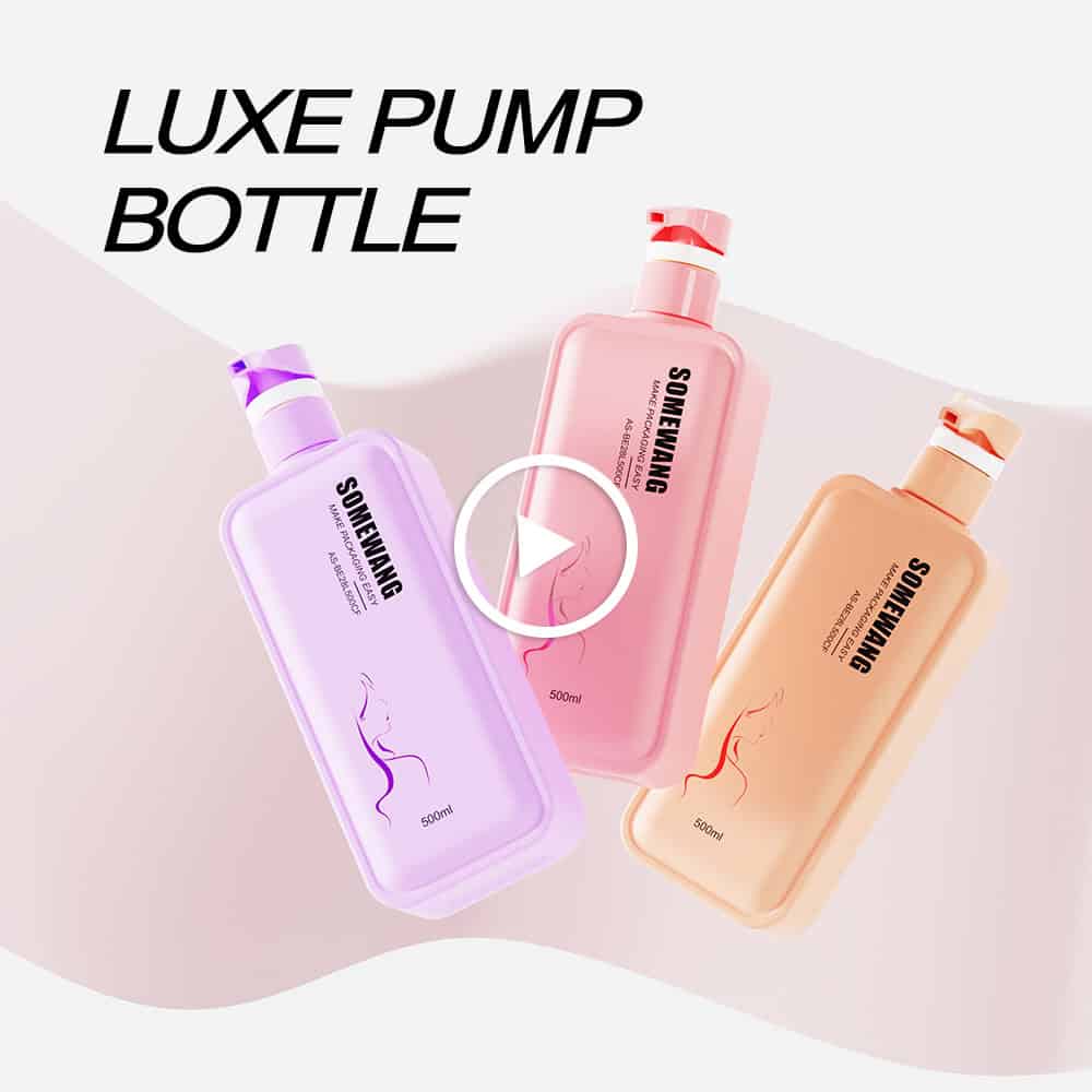 Luxe Pump Bottle - Somewang Packaging