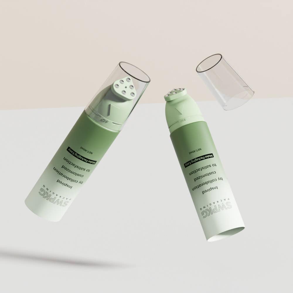 80ml-150ml Cosmetic Tube with Metal Roller Ball Applicator