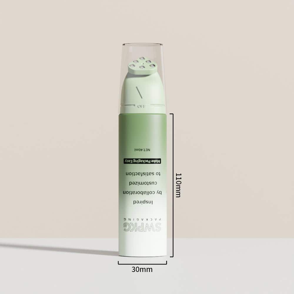 80ml-150ml Cosmetic Tube with Metal Roller Ball Applicator
